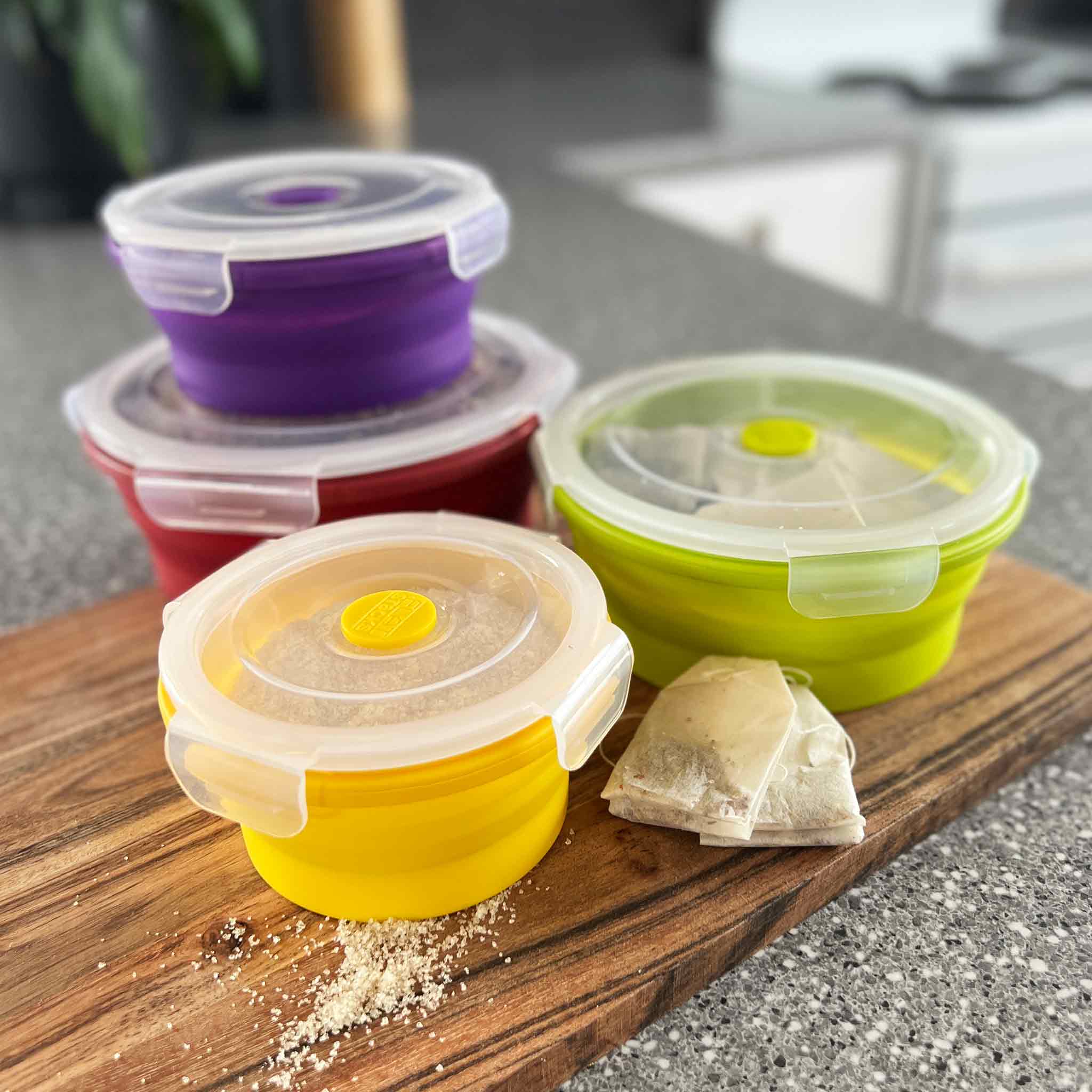 Flat Stacks™ 4 Piece Set - Round – Logic Brands